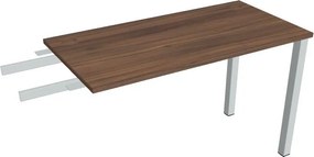 Hobis Kancelářský stůl řetězící do úhlu Hobis UE 1200RU, deskaakát, bílá RAL 9016