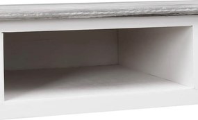Psací stůl šedý 110 x 45 x 76 cm dřevo 284153