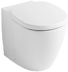 Ideal Standard Connect - Stojící WC s hlubokým splachováním, zadní/spodní odpad, s Ideal Plus, bílá E8231MA