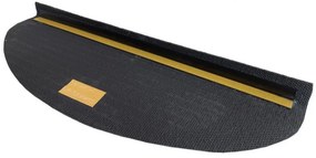 Vopi Nášlapy na schody Rio hnědé půlkruh, samolepící - 28x65 půlkruh (rozměr včetně ohybu)