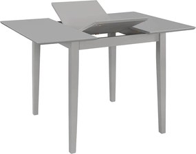 3dílný jídelní set MDF šedý 276397