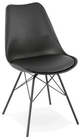 Kokoon Design Jídelní židle Fabrik Barva: Černá