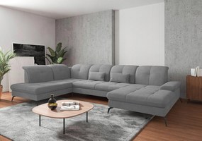 XXXLutz SEDACÍ SOUPRAVA, textil, šedá Sit & More - Sedací soupravy - 000144009062