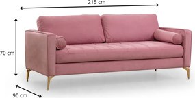 Třímístná pohovka Rome 215 cm - výběr z 7 provedení