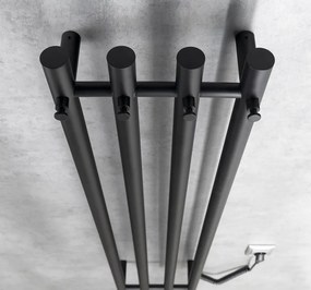Sapho Papinado elektrický sušák ručníků 263 x 1200 mm 85 W černá matná ER350
