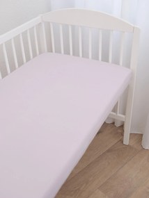 MK Lůžkoviny Jersey prostěradlo do postýlky Classic 70 x 140 cm – lila