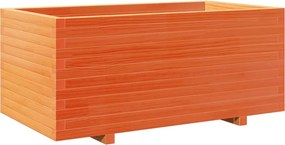 Zahradní truhlík voskově hnědý 110x60x49,5 cm masivní borovice 3282571
