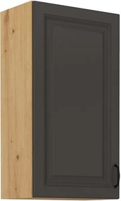 Kuchyňská skříňka Stilo 50 G-90 1F korpus dub artisan, dvířka šedá