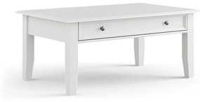 Konferenční stolek, borovice, barva bílá, kolekce Belluno Elegante