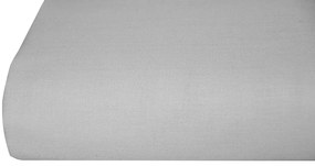 Aaryans Bavlněné prostěradlo - Plachta 140x225 cm světle šedé