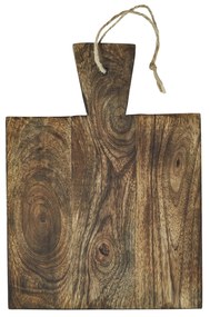 MADAM STOLTZ Prkénko z mangového dřeva Natural, přírodní barva, dřevo