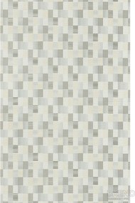Breno Koupelnová pěnová předložka SOFTY-TEX 79939 geometrický vzor, šíře 130 cm, Vícebarevné