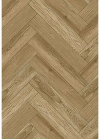 Mexen Manhattan herringbone, vinylová podlaha 570 x 95 mm LVT Dryback 2,5 mm, PVC podklad, 4stranná V-drážka, dub, F1473-0570-095-255-4V1-01