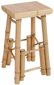 Barová bambusová stolička Bamb - 40*40*70 cm