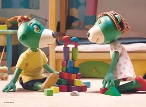 Trefl - Puzzle - Treflíci: Společné skládání / 20 dílků / 22 x 16 cm /