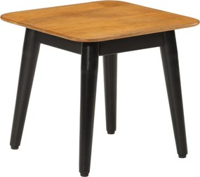 vidaXL Konferenční stolek 45 x 45 x 40 cm masivní mangovník a železo [282715] Barva: Hnědo-černá