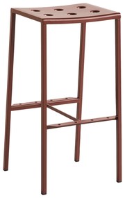 HAY Zahradní barová stolička Balcony Bar Stool High, Iron Red