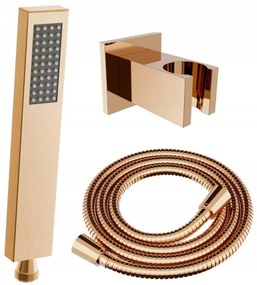 Mexen příslušenství - 1-bodový ruční sprchový set R-72, rose gold, 785006050-60