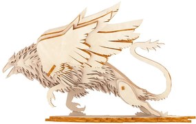 Woodcraft Dřevěné 3D puzzle Griffin