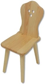 Drewmax KT110 dřevěná židle masiv borovice