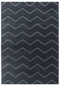 Ayyildiz, Kusový koberec Rio 4602 grey, 80x250, šedá, kancelář