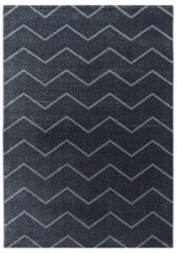 Ayyildiz, Kusový koberec Rio 4602 grey, 140x200, šedá, kancelář