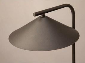 Hnědá kovová stolní lampa (výška 42 cm) Nocte – Micadoni