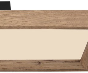 LED stropní svítidlo Cinderella wood CCT 61 x 16 cm