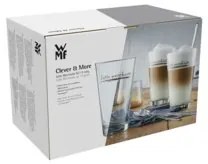 Sada 6 ks sklenic pro Latte Macchiato Barista se lžičkami 6 ks WMF