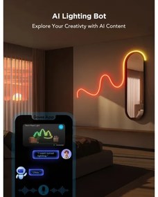 Govee - Neon 2 MATTER ohebný LED pásek 3m RGBIC Wi-Fi