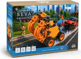 SEVA Stavebnice Mini Odtahovka / 69 dílků / od 4 let