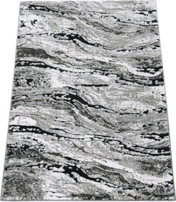BE Koberec Miami Plus 0303 GREY - šedý obdélníkový Rozměr: 40x60 cm