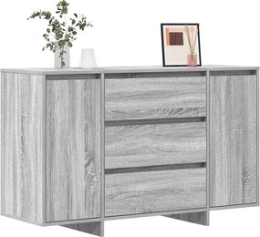 Servírovací skříň Šedá Sonoma 120 x 41 x 75 cm Kompozitní dřevo 3333911