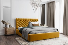 Postel MODEL 03 140x200 hořčicová - MAGIC VELVET 2288