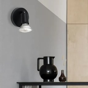 Designové bodové svítidlo Lup 8 černé
