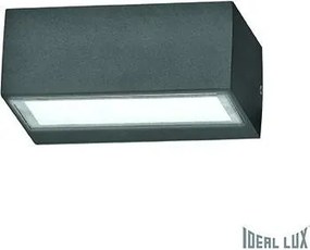 ILUX 115368 Venkovní nástěnné svítidlo Ideal Lux Twin AP1 antracite 115368 antracitové IP44 - IDEALLUX