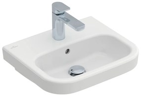 Villeroy & Boch Villeroy &amp; Boch ARCHITECTURA - Umyvátko, 450x380x145 mm, s přepadem, bílá Alpin CeramicPlus 437345R1