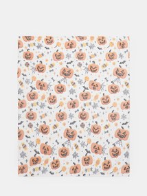 Sinsay - Deka s halloweenským motivem - oranžová