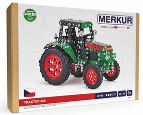 Merkur traktor 4×4 zelený