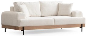 Hanah Home Třímístná pohovka ETI dub bílá 220 cm