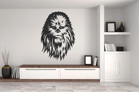 Lepy.cz Samolepka na zeď Star Wars - Chewbacca Velikost (šířka x výška): 35x51cm, Barevná varianta: Ledová modrá