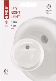 LED noční světlo EMOS P3315 s fotosenzorem do zásuvky