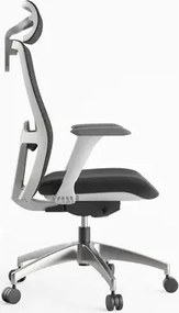 Mercury WISDOM tmavě šedá / Kancelářská židle / Ergonomická / Synchron