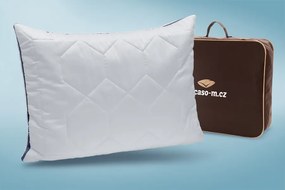 Ložnice21. Polštář Traumwell Rozměr: 40x60 cm zip+vak (500 g), Taška: dárková hnědá taška na zip