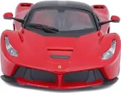 Bburago RACE+PLAY Ferrari LaFerrari červená / 1:24 / od 3 let