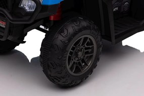 LEAN CARS Čtyřkolka na akumulátor JC915, modrá