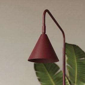 Sollux Lighting Stojací lampa NOX bordó