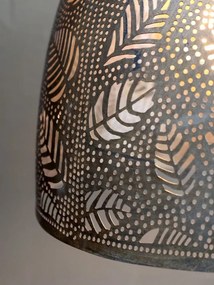 Bronzový antik kovový lustr s listy Vire - 47*59 cm/ E27/ 40W