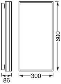 Ledvance - LED Stmívatelné stropní svítidlo SMART+ MAGNET LED/42W/230V Wi-Fi