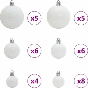 Vánoční stromeček Růžová 120 cm PVC 3396410
